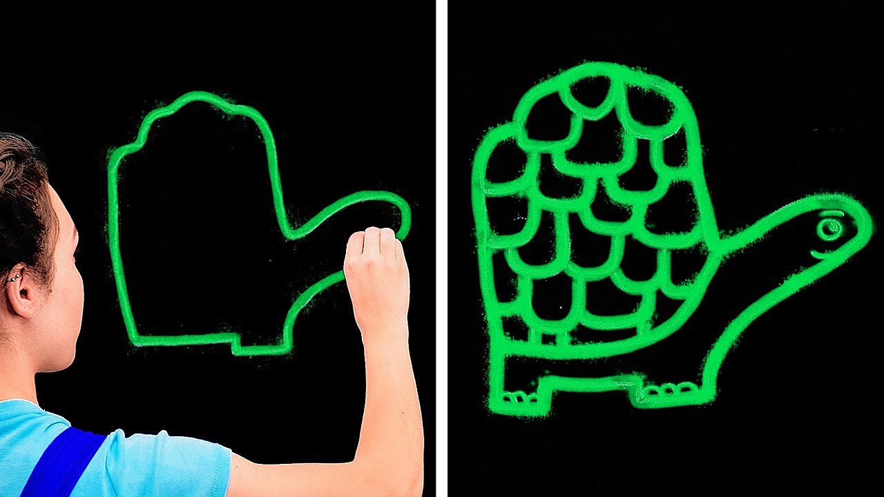 Creative Drawings On a School Board || Anti-Stress Drawing Techniques ...