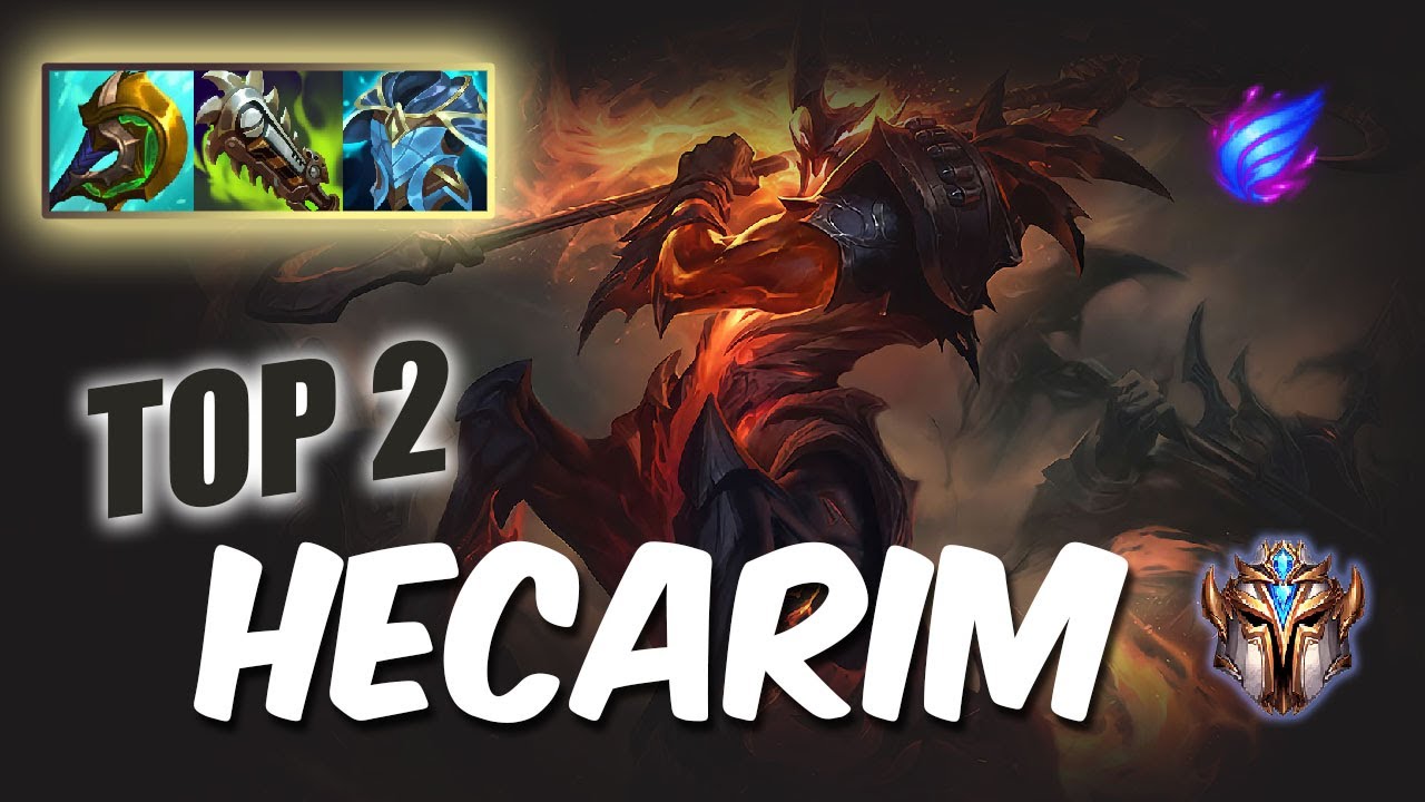 [Wild Rift] Hecarim TOP 2 - S11 RUSH Challenger ranked game + build ...