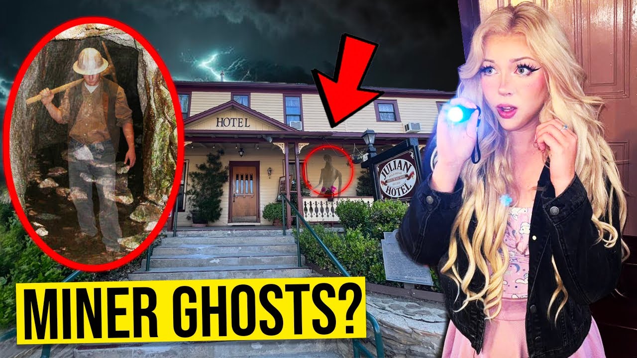 Staying OVERNIGHT in a HAUNTED GOLD MINE TOWN…(*terrifying*) - YouTube
