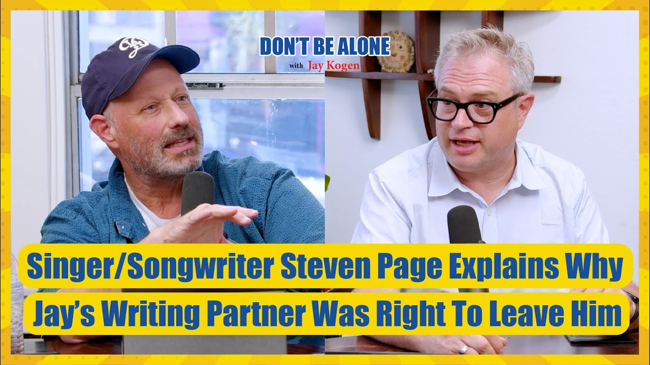 Singer/Songwriter Steven Page Explains Why Jay’s Writing Partner Was ...