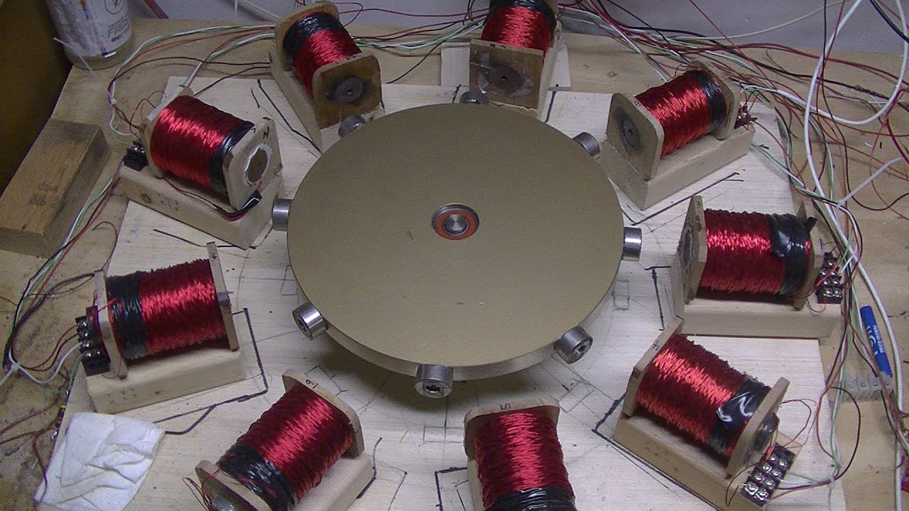 Pulse motor generator, Here is the power - YouTube