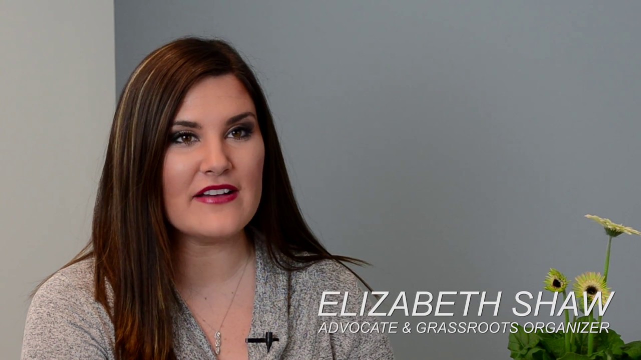 Meet Elizabeth Shaw, Advocate & Grassroots Organizer - YouTube