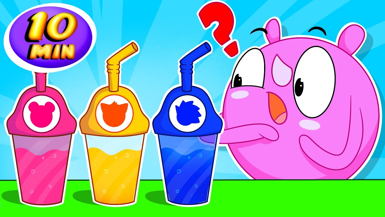 Rainbow Milkshake Story 🥤🌈 | + More Funniest Cartoon For Kids By 4 ...