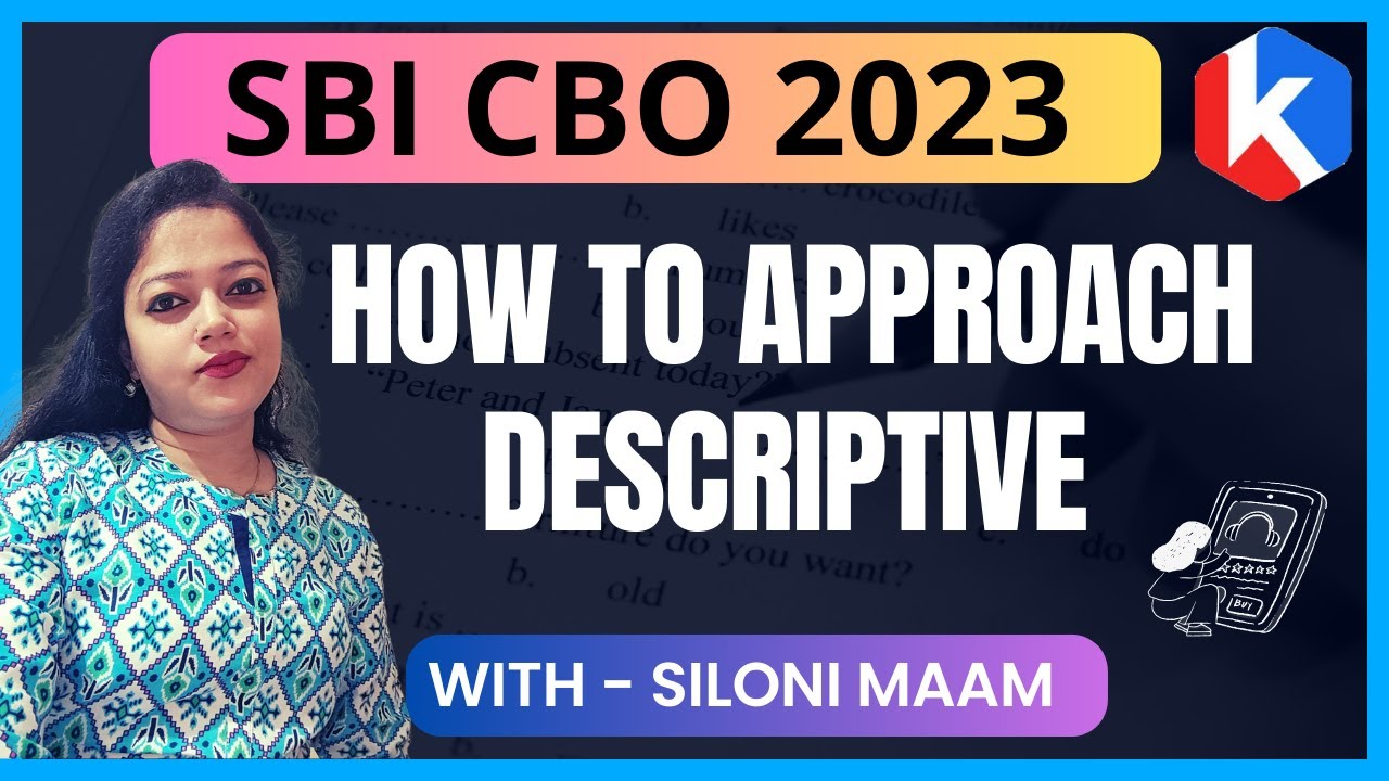 SBI CBO 2023 Recruitment | SBI CBO | Descriptive Writing Tips With Siloni Mam | The Hindu Vocab ...