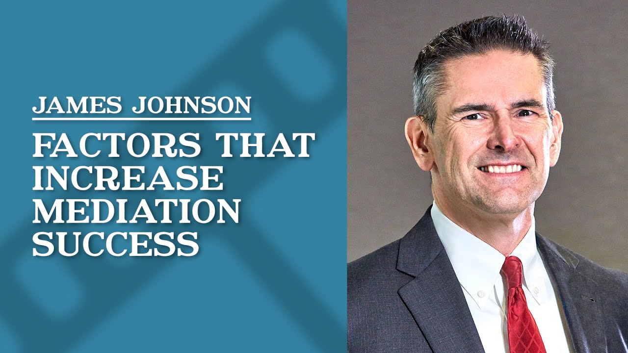 What factors increase the rate of success of mediation? - YouTube
