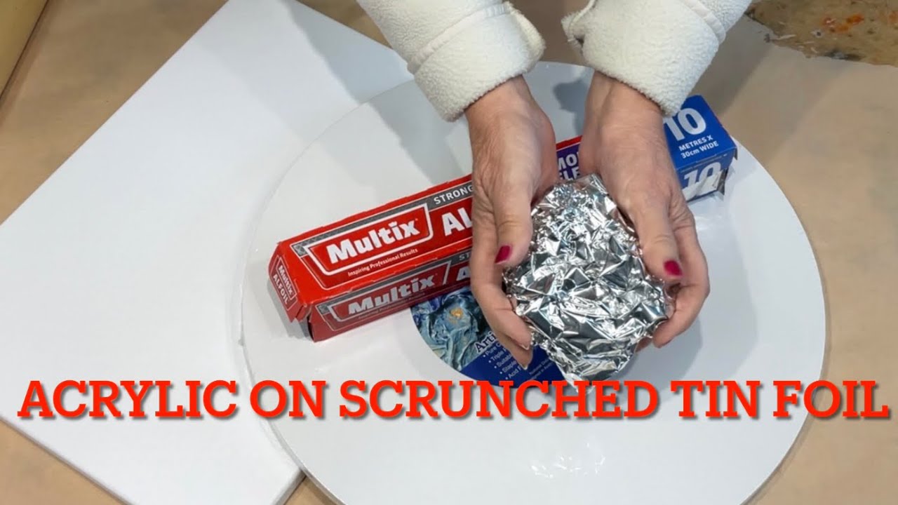 BEST EVER SCRUNCHED ALUMINIUM TIN FOIL DIPPING/ MUST SEE THIS TROPICAL ...