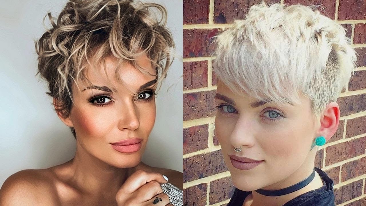 Popular Ways To Style A Pixie Haircut - YouTube