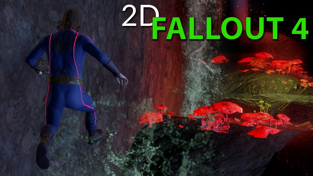 Fall'n Run! - 2D Platforming in Fallout 4 - YouTube