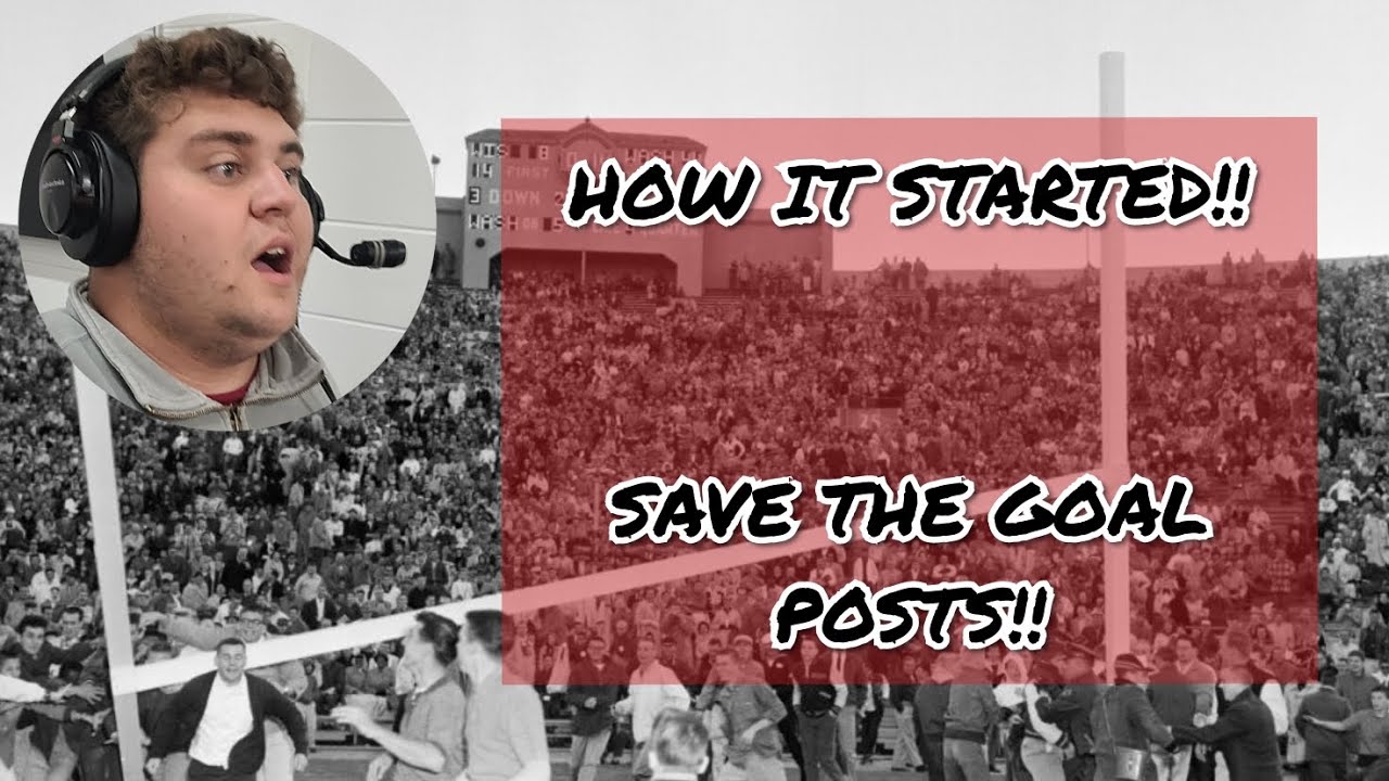 The History of Tearing Down GOAL POSTS In College Football! - YouTube