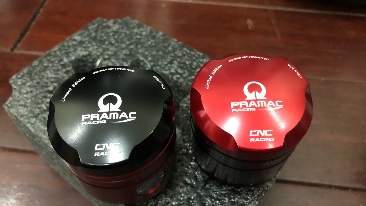 Unbox CNC Racing Pramac fluid reservoir - YouTube
