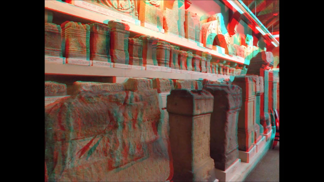 Around Hadrians Wall in 3D anaglyph - YouTube
