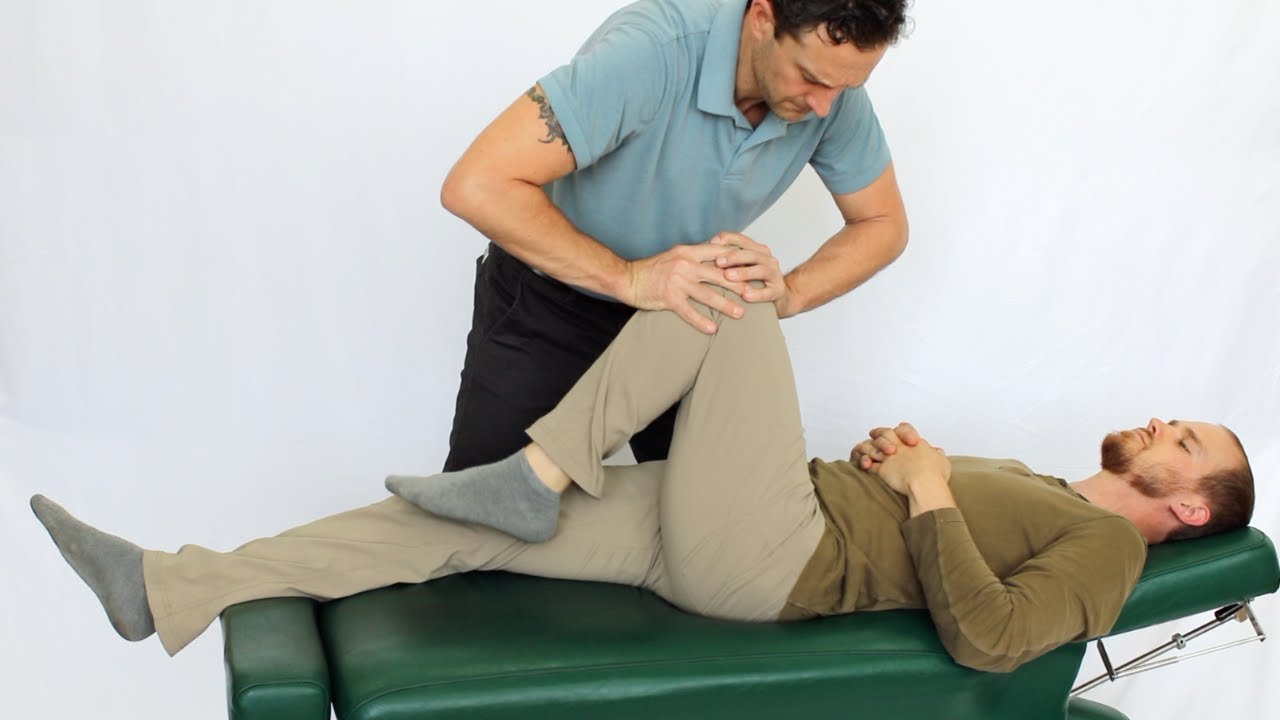 Thigh Thrust Test (Supine) - YouTube