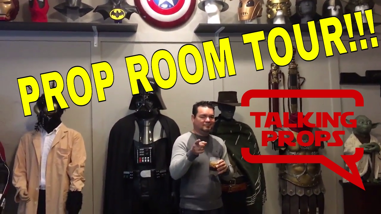 My Prop Collection - Tour of Armando's Prop Room! Talking Props - YouTube