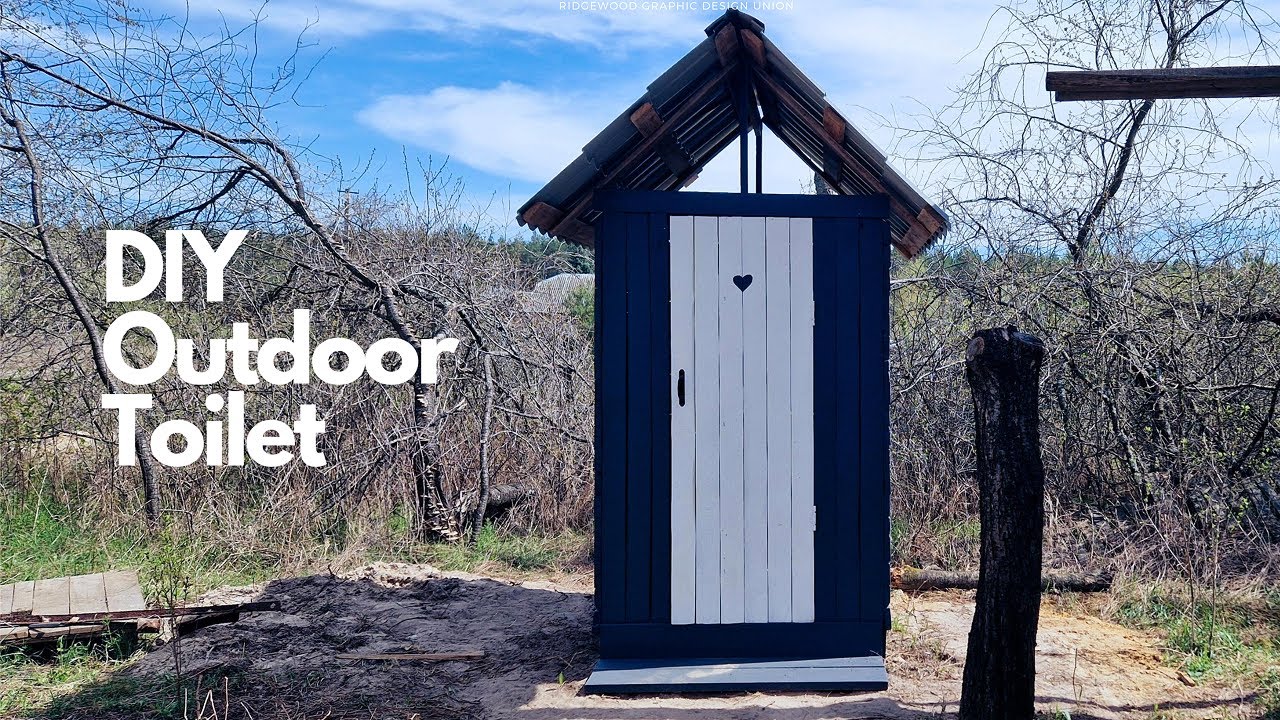 DIY Outdoor Toilet Inspired by Pinterest | Simple & Practical Build ...
