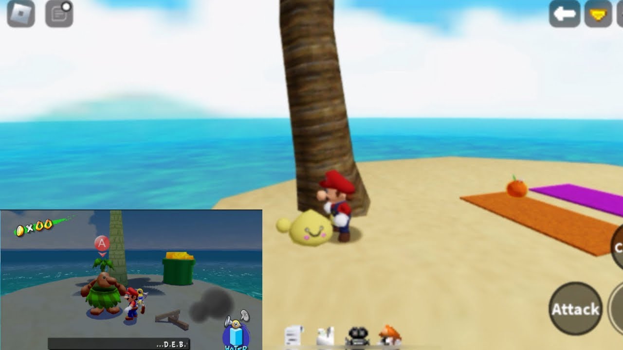 So here’s a really cool Super Mario Sunshine Reference in Regular 64 ...