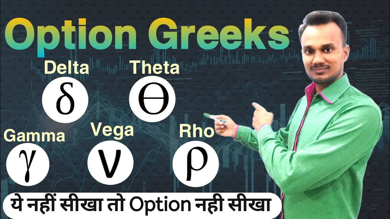 Option Greeks Explained | L-02 Theta Delta Gamma Vega Rho | Stock ...