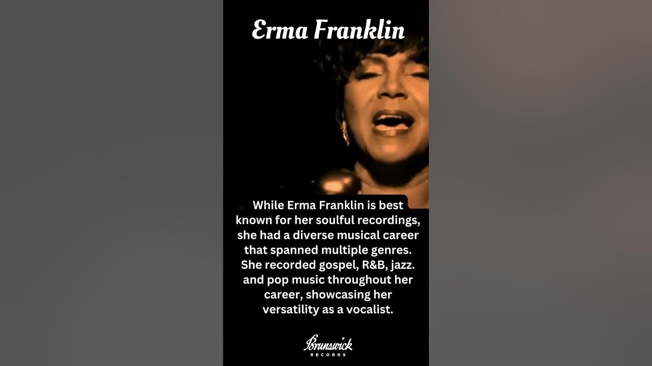 Remembering Erma Franklin - YouTube
