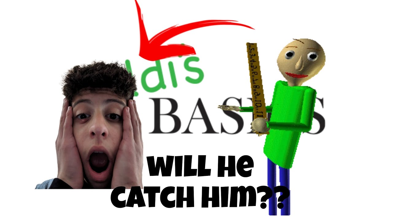 playing Baldi's basics for the first time| watch to the end to see something crazy 😧 - YouTube