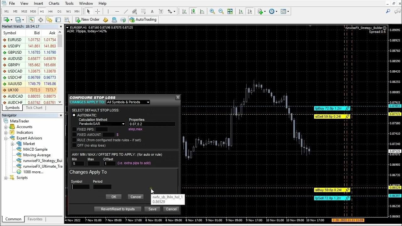 RunwiseFX EA for MetaTrader - Full Guide Part 1 - Manual Trading - YouTube