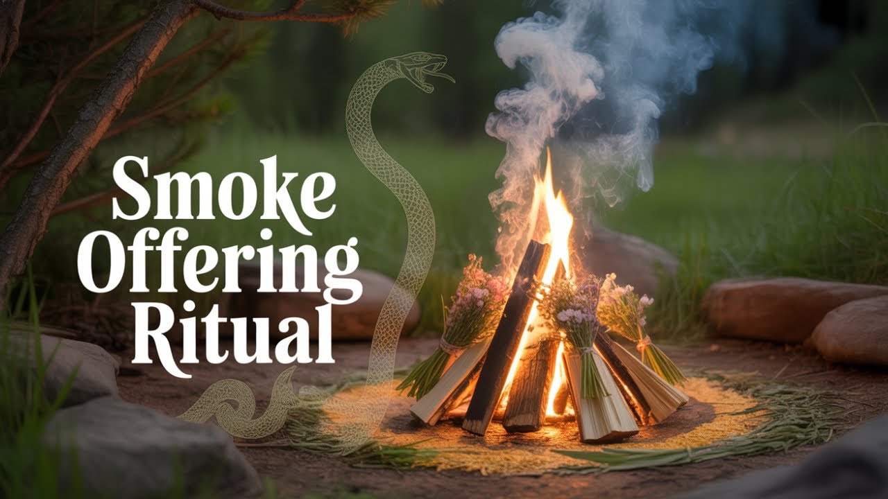 Smoke Offering to the Serpent Powers 🌿 | Ostara Ritual in Nature - YouTube
