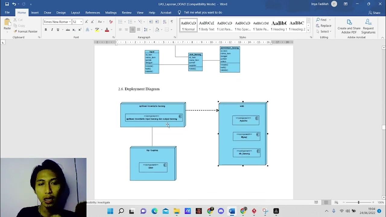 TUGAS PROJECT ANALISIS DAN PERANCANGAN SISTEM INVENTARIS BARANG ...