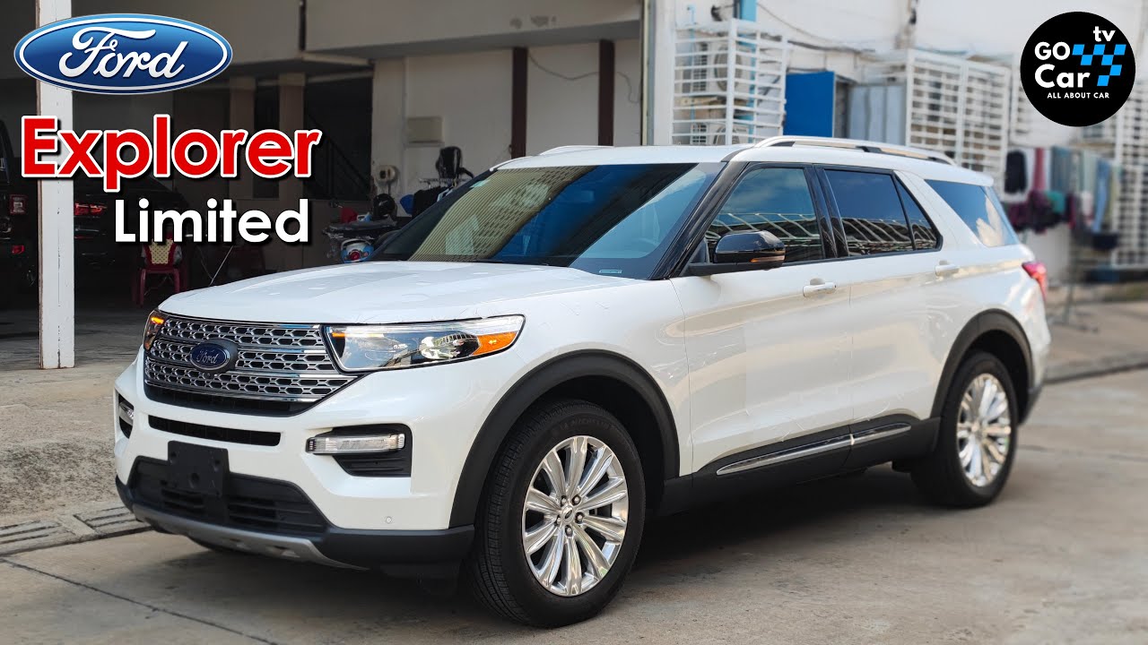 All-New Ford Explorer Limited - SUV - White Color | In-Depth Walk ...