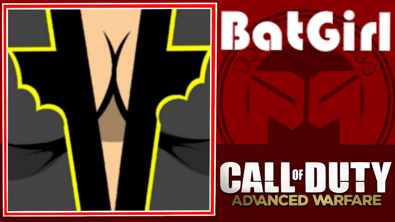 Advanced Warfare Sexy Batgirl Emblem Youtube