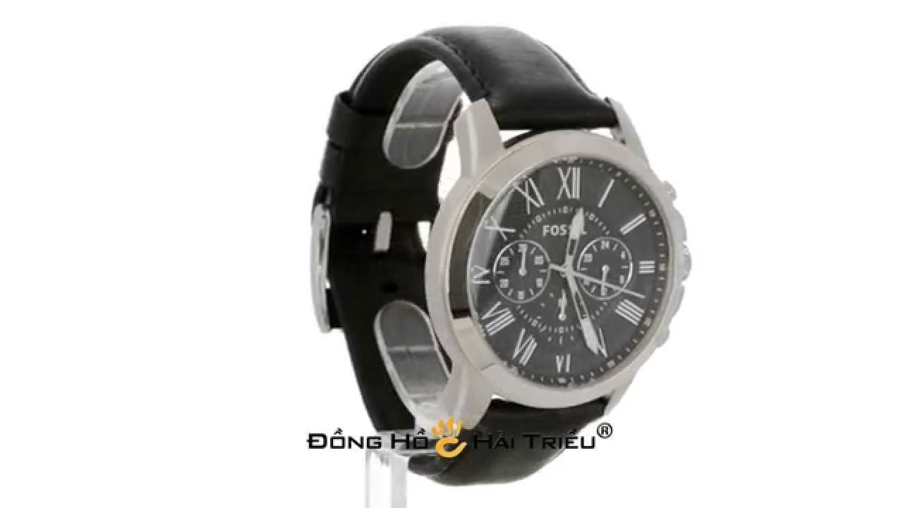 Đồng hồ Fossil FS4812 - Nam - Quartz (Pin) - Dây Da