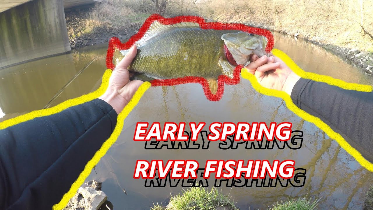 EARLY SPRING RIVER FISHING (AMUSING MOMENTS) - YouTube