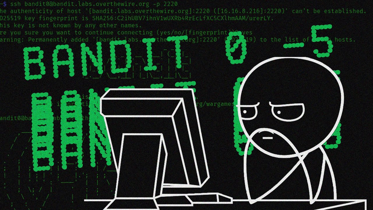 Bandit 0-5: Comandos Básicos de Linux - YouTube