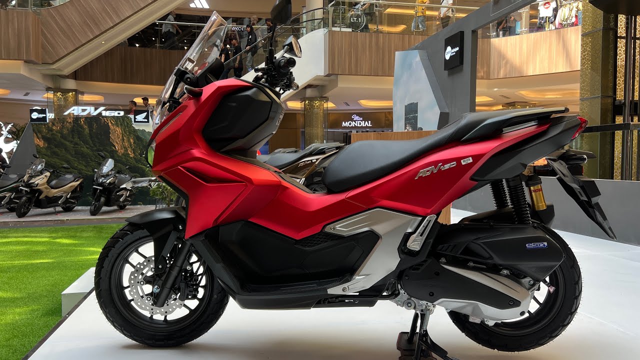 New 2026 Honda ADV 160 CBS (Solid Red) - The Ultimate Adventure Bike for Beginners! - YouTube