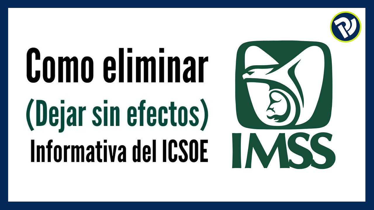 Tutorial tramite icsoe ante el IMSS - YouTube