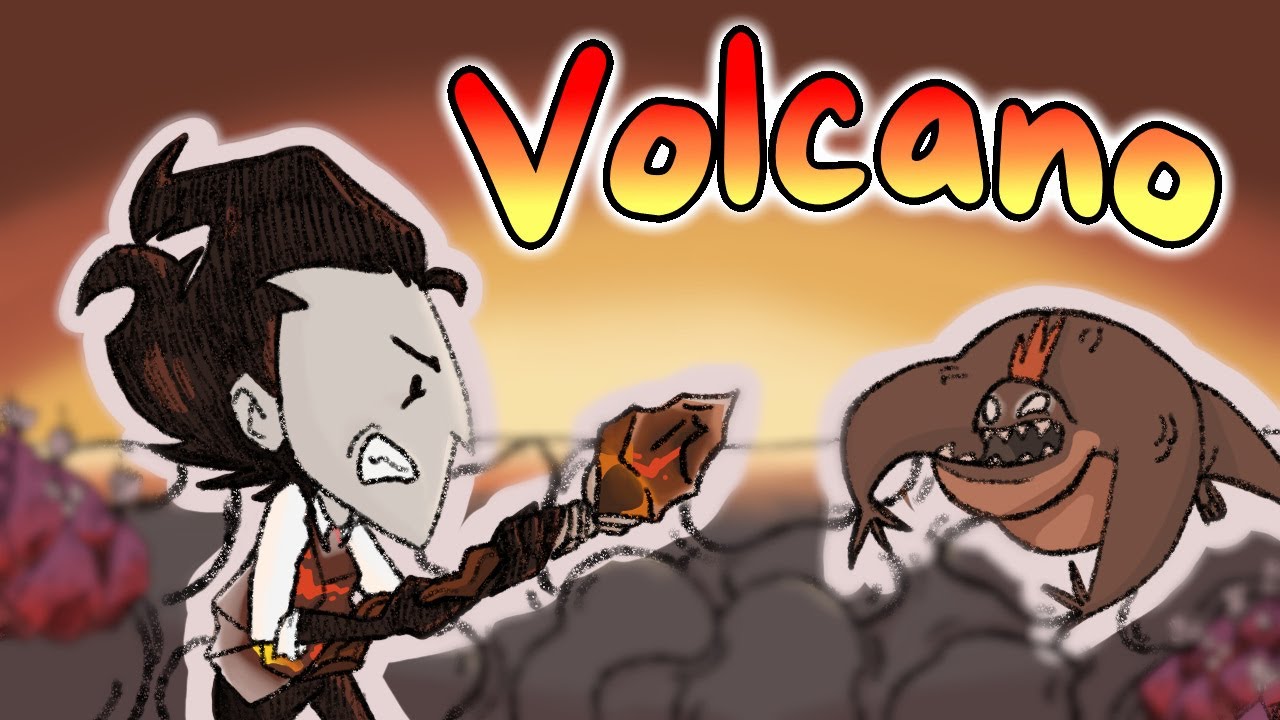 Can You Survive Only Living On The VOLCANO in Don't Starve? - YouTube