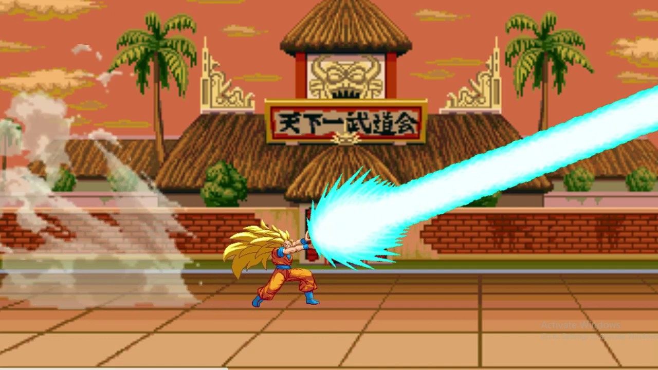 Rock the Dragon! (DBZ Sprite Animation) - YouTube