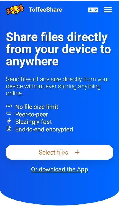 Step by Step Guide to Using Toffee Share for Quick File Transfers #short - YouTube