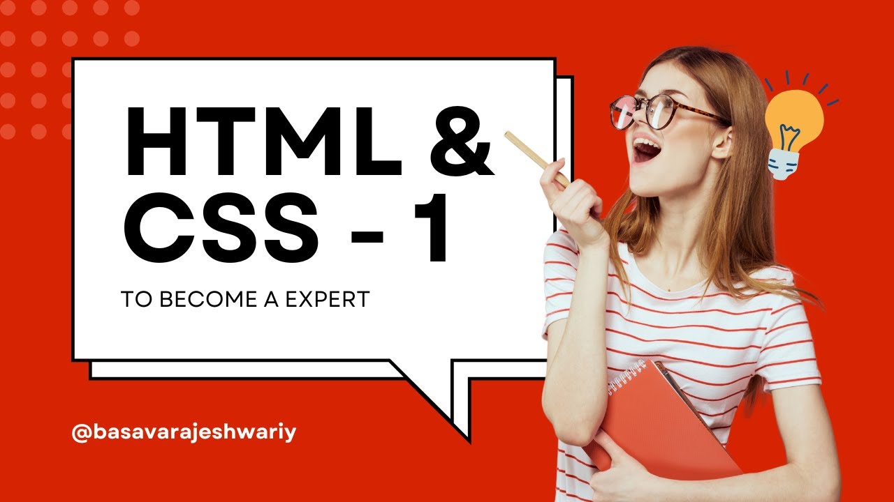 1 Html Html Series Session 1 We Learn Basic To Advance Level Of Html Css Youtube