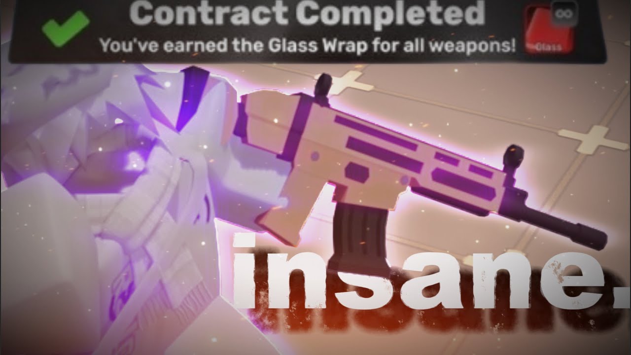 I FINALLY unlocked the GLASS WRAP in Roblox Rivals.. - YouTube