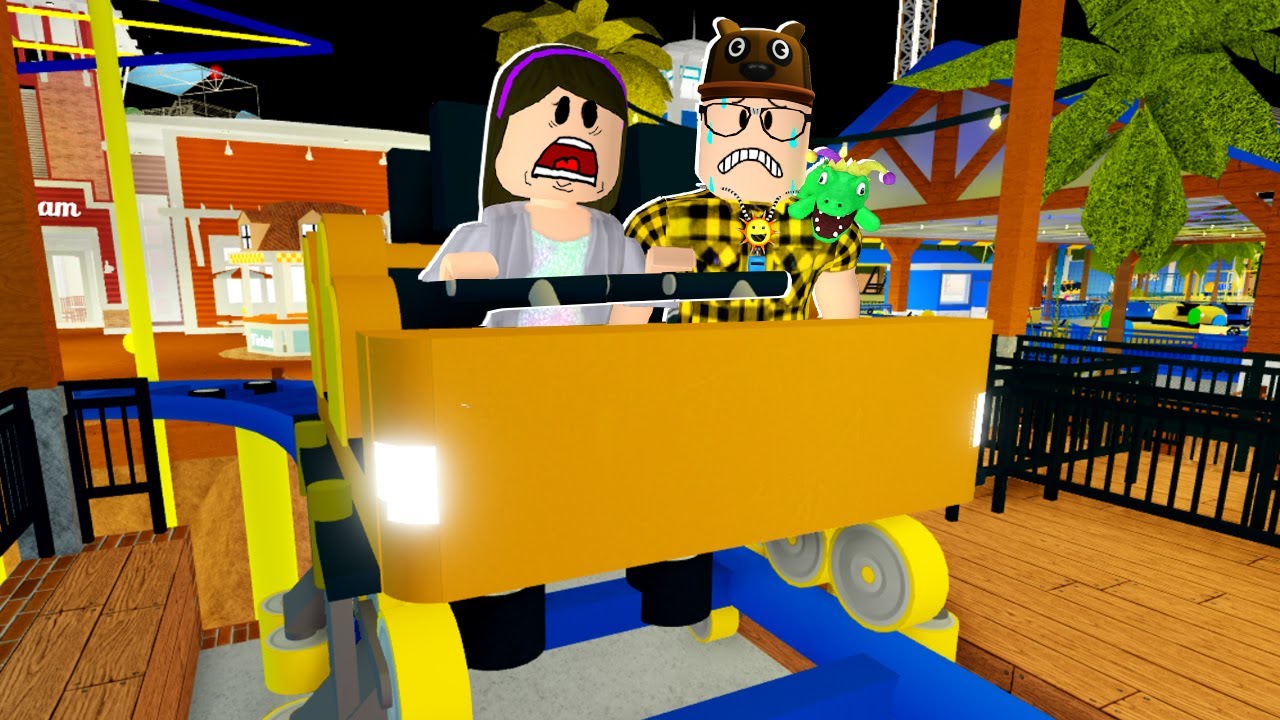 VELHOTE E TIA GRAÇA ANDARAM NA MONTANHA-RUSSA SUPER RADICAL!!! - ROBLOX ...