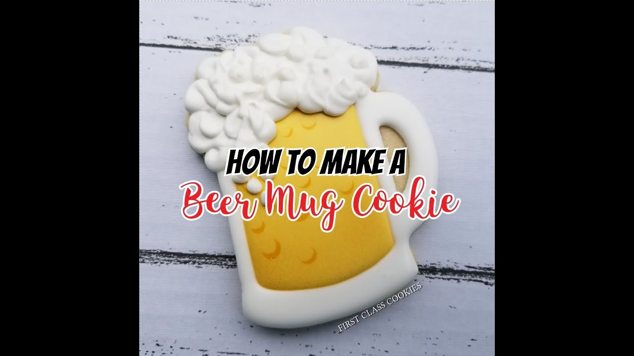How To Make A Beer Mug Cookie 🍺 - YouTube