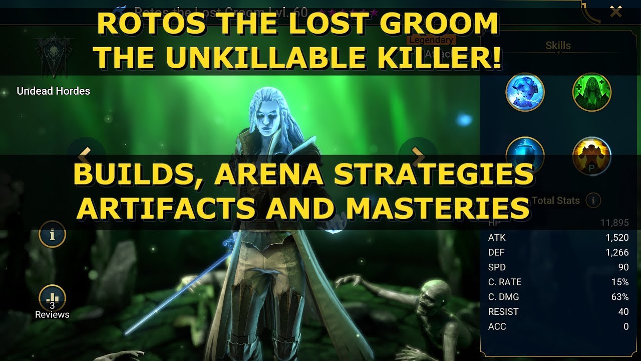 Rotos The Lost Groom Raid Shadow Legends Guide | Legendary Champion ...