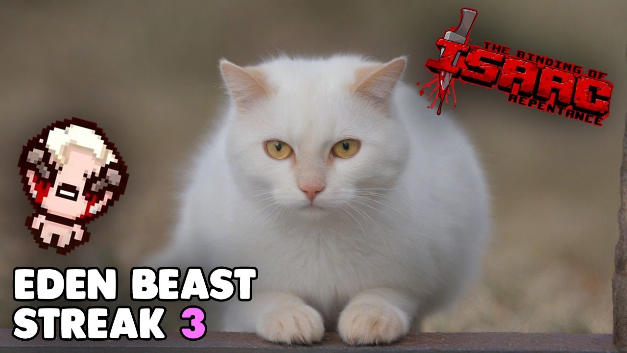 EDEN BEAST STREAK 0+3 / The Binding of Isaac: Repentance [05.02.2024 ...
