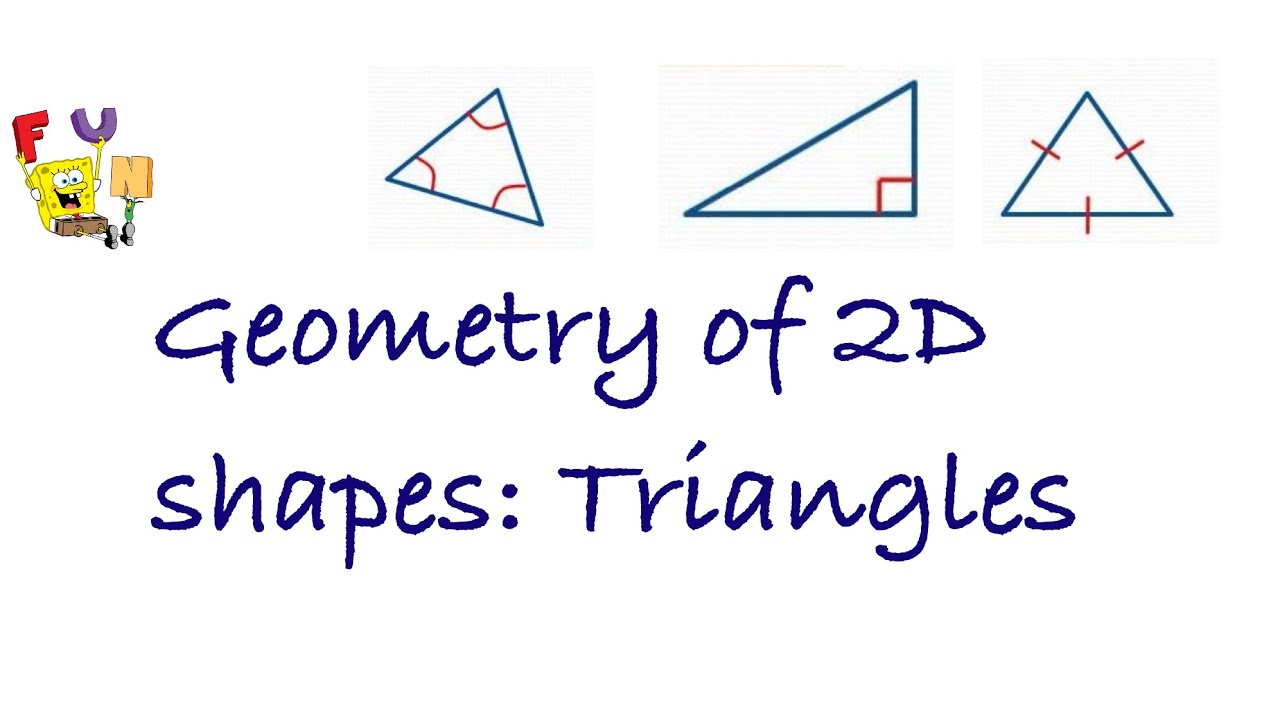 10. Grade 8&9 Maths|Geometry of 2D Shapes | Types of triangle - YouTube