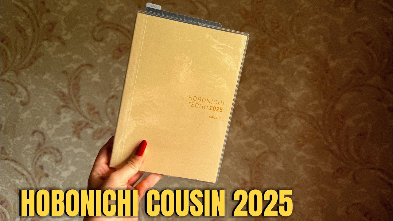 КАК Я ВЕДУ ЕЖЕДНЕВНИК | HOBONICHI COUSIN 2025 - YouTube