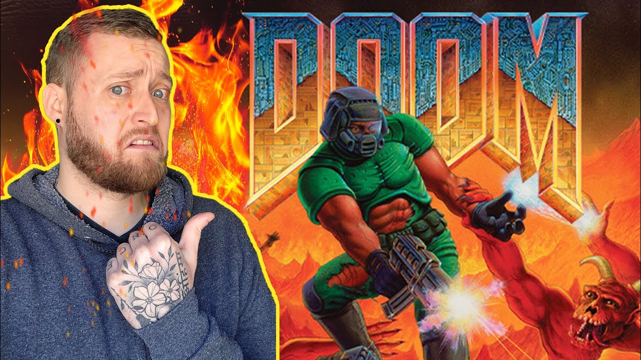 Gamer plays original Doom for the first time! (again) - YouTube