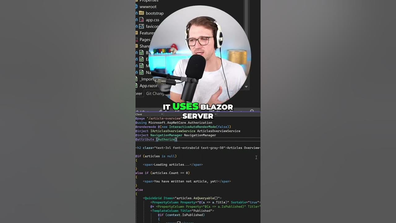 Blazor's Interactive Auto Render Mode in a Nutshell 🔥 - YouTube
