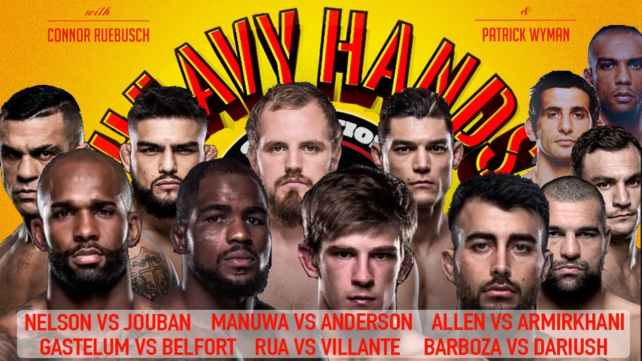 UFC Fortaleza and UFC London: Violence from Coast to Coast (Heavy Hands ...