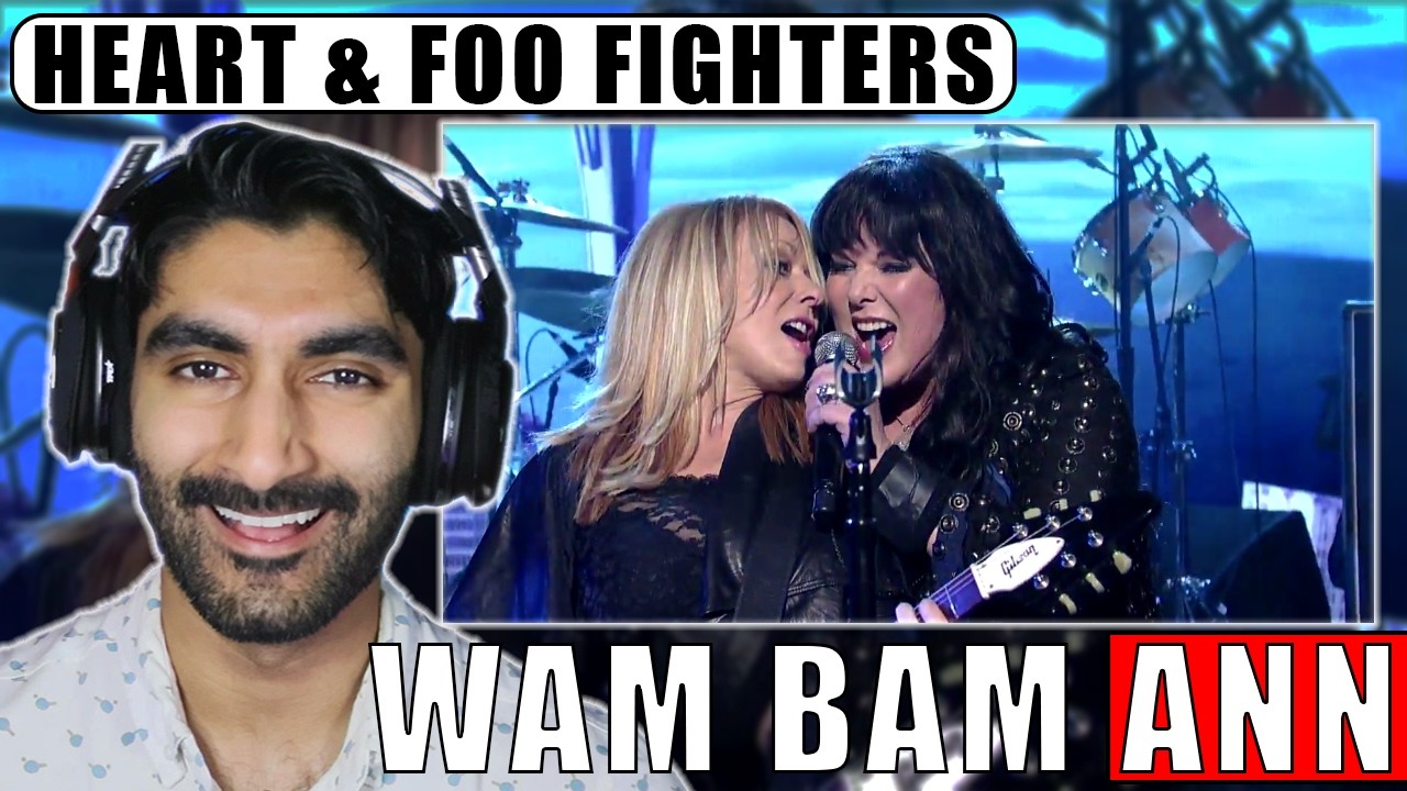 Ann & Nancy Wilson & Foo Fighters - Kick It Out [REACTION] - YouTube