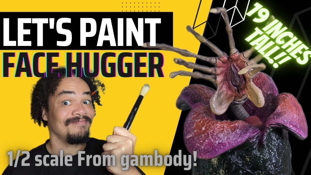 Let's Paint a Facehugger and Egg from Gambody | Step-by-Step Tutorial ...