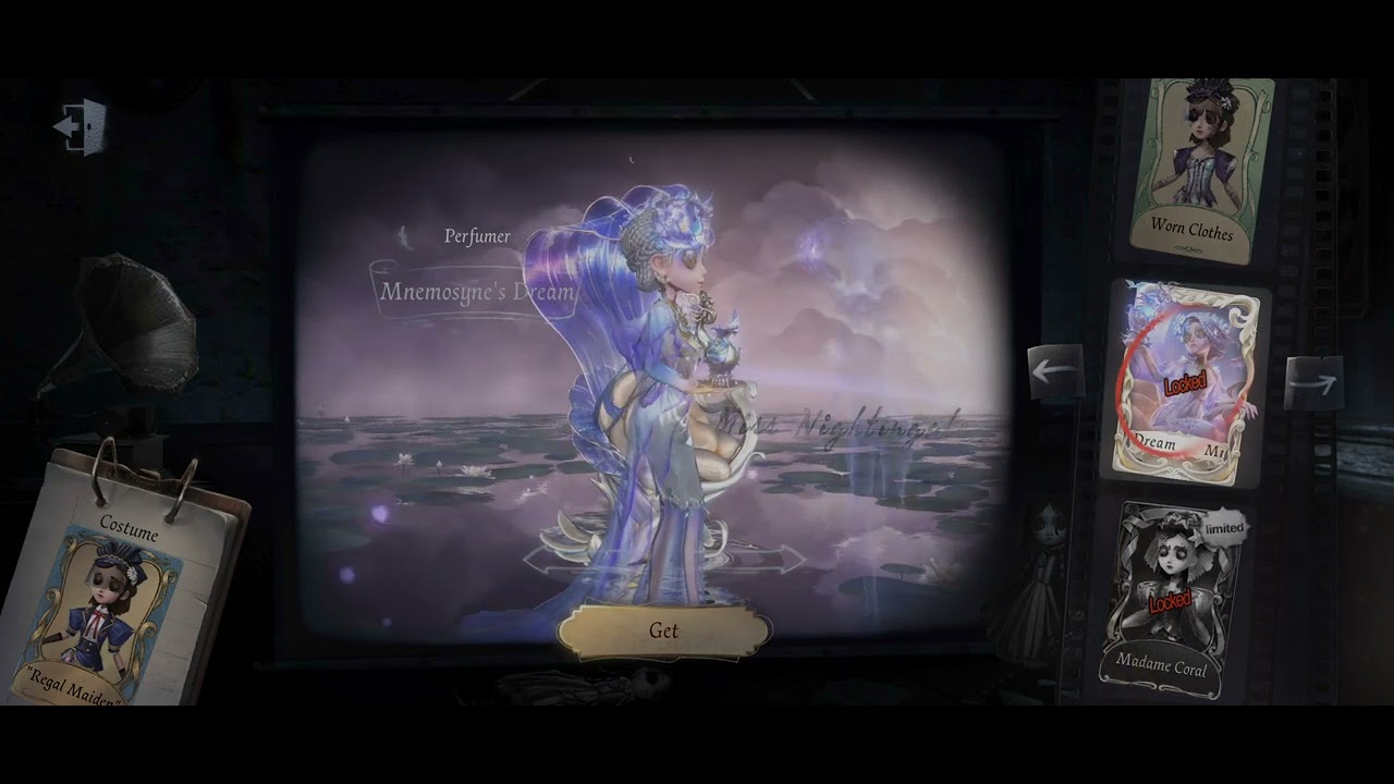 [ Skin (SS) ] Perfumer -Mnemosyne's Dream | Identity V - YouTube