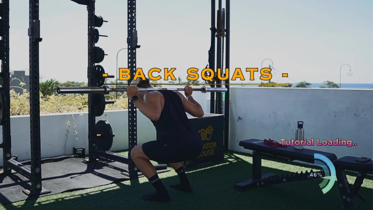 How to do Barbell Back Squat (Step by Step Tutorial) - YouTube